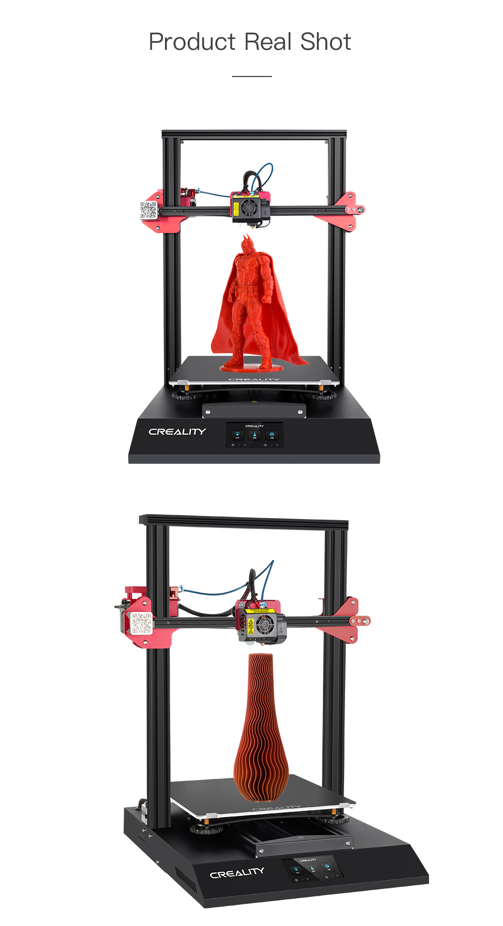 Creality Official CR-10s pro v2 with BL touch automatic leveling fdm 3d ...